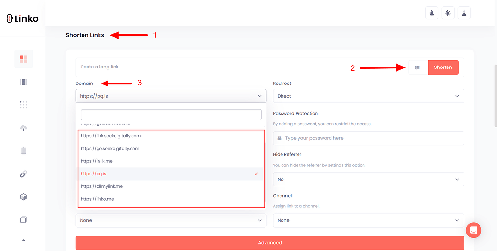 How to choose a domain for link shortening? - Links - Linko Discussions