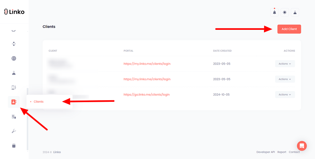 How to use the client portal and bio page editor sharing? - Client ...